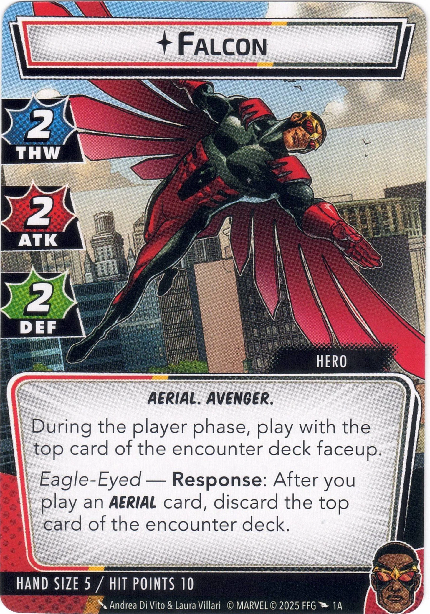 Falcon Hero Set - Crazy Jackalope Games